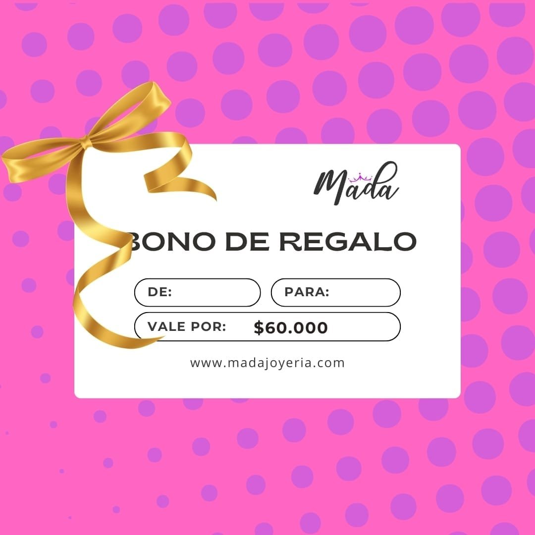 Bono de regalo - Mada Joyería